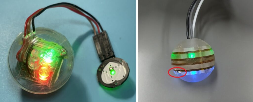 左がLeafonyによるプロト、右がFPM-Trinityによるプロト